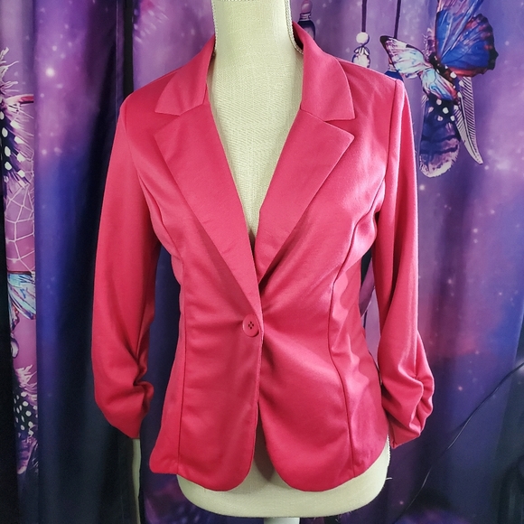 Auliné Collection | Jackets & Coats | Aulin Collection Pink Blazer ...